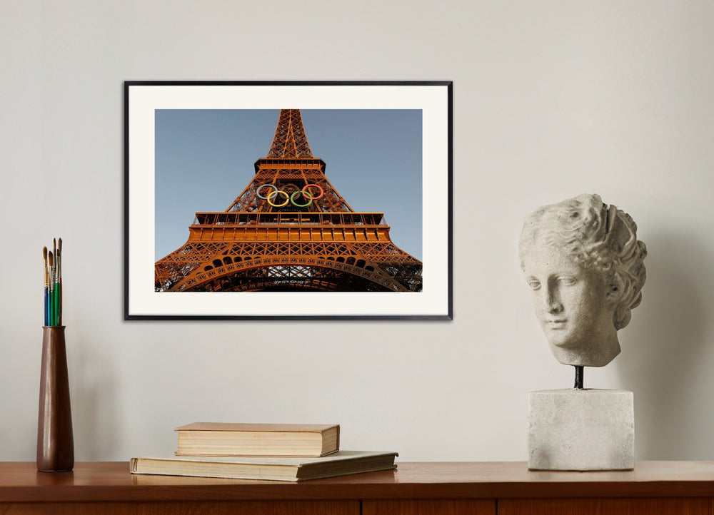 Olimpíadas de Paris 2024, Anéis Olímpicos - Pôster | Quadro decorativo ...